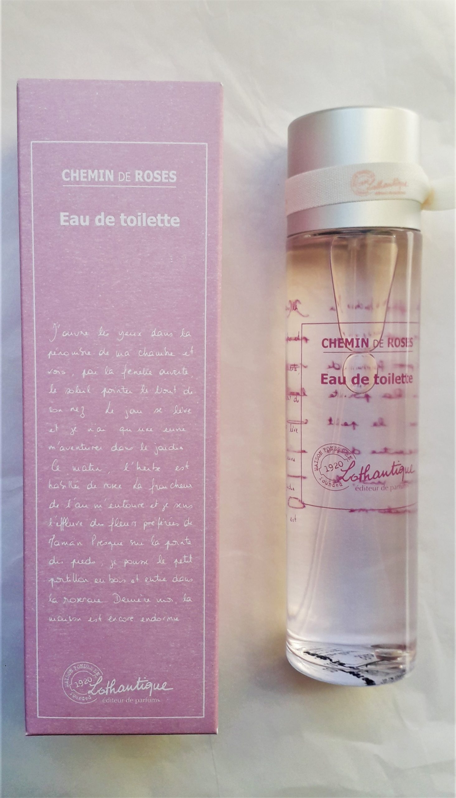 Eau de toilette à la rose ancienne 225g