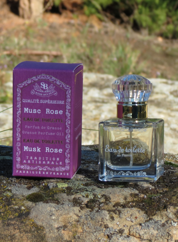 Eau de toilette "Musc Rose" 30 ml - Le Jardin de l'Abbaye de Valsaintes