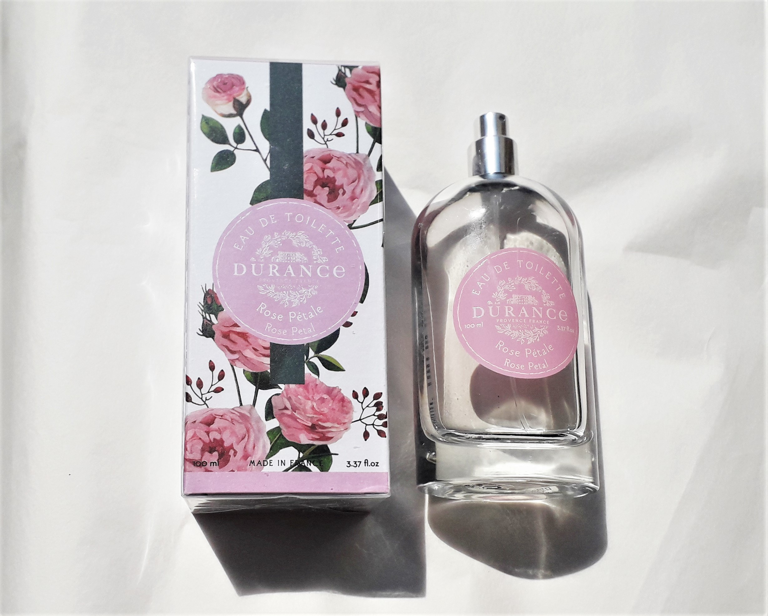 Eau de toilette " Rose pétale " 100ml - Le Jardin de l'Abbaye de Valsaintes